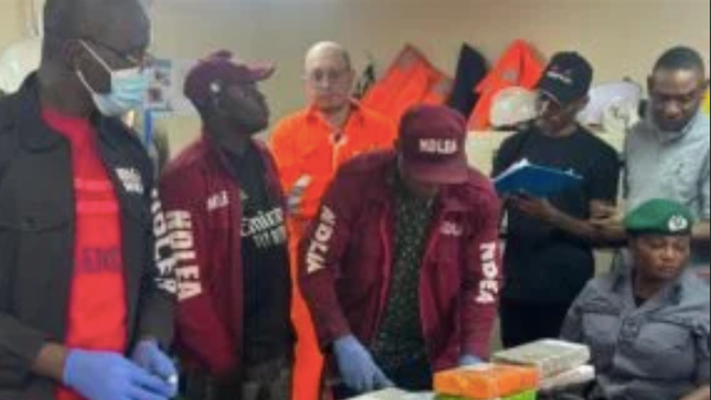 Cocaine: Customs intercepts 25.5kg of coke from Brazilian ship