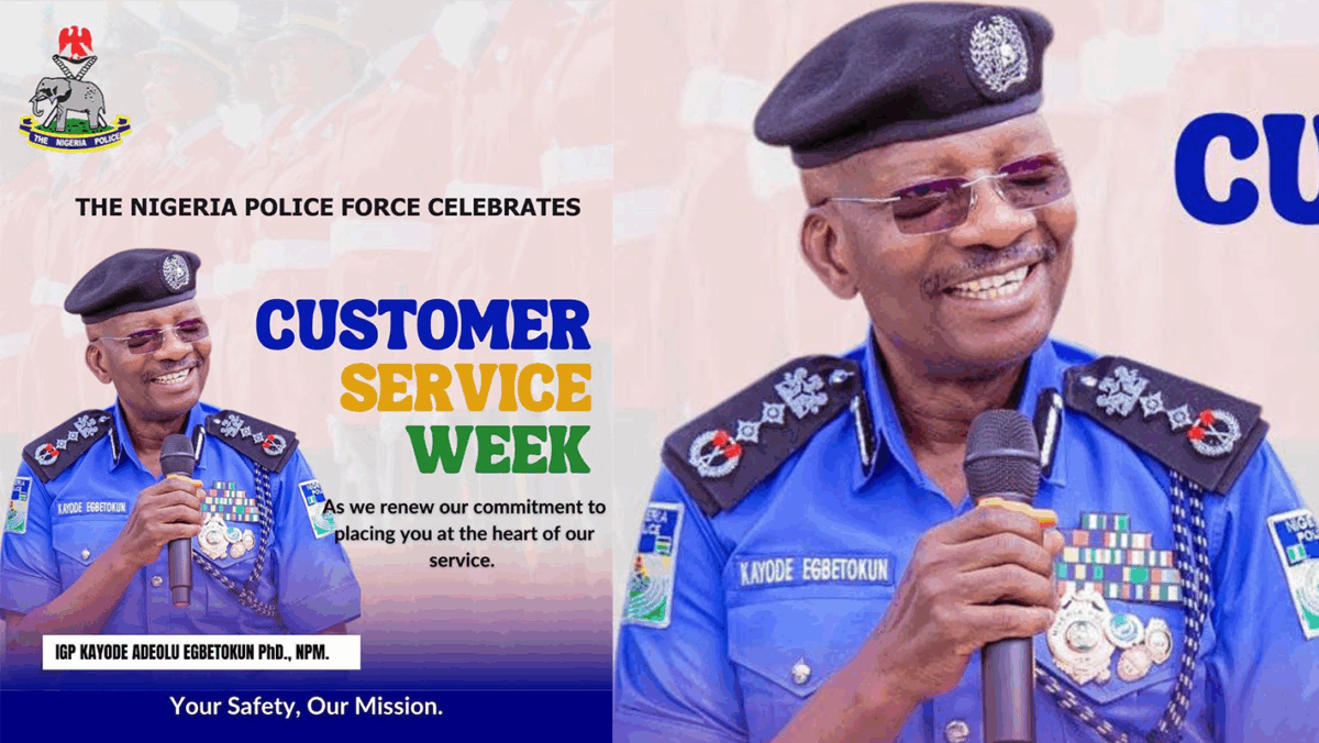 Nigerian police celebrate Customer Service Week amid extortion, illegal ...