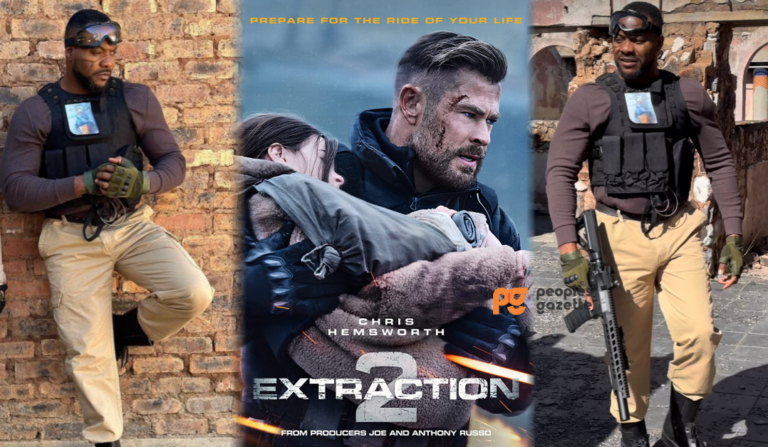Nollywood actor Ninalowo features in Extraction 2 fan stunt