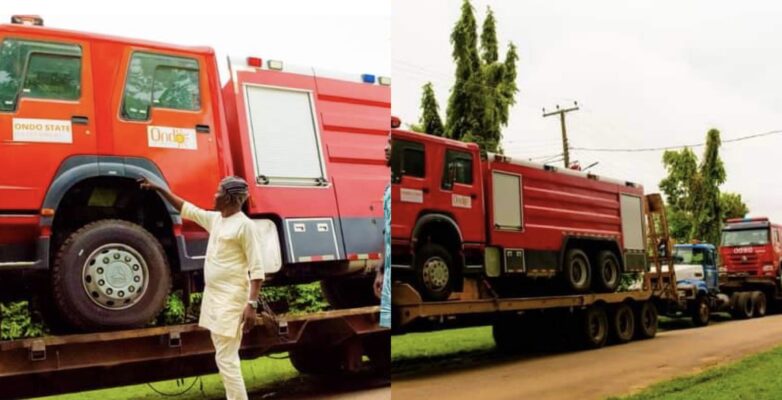 Ondo govt. procures eight new firefighting trucks