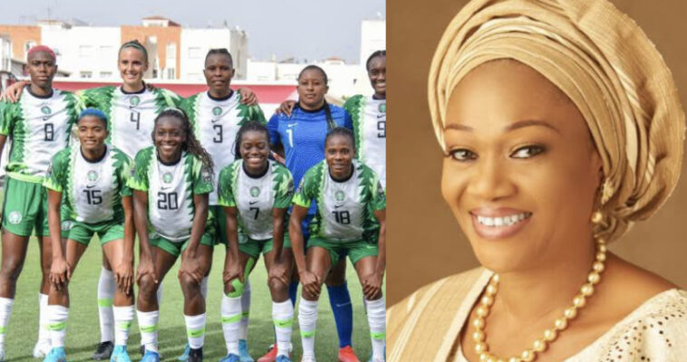 Nigeria's first lady tasks Super Falcons to win World Cup
