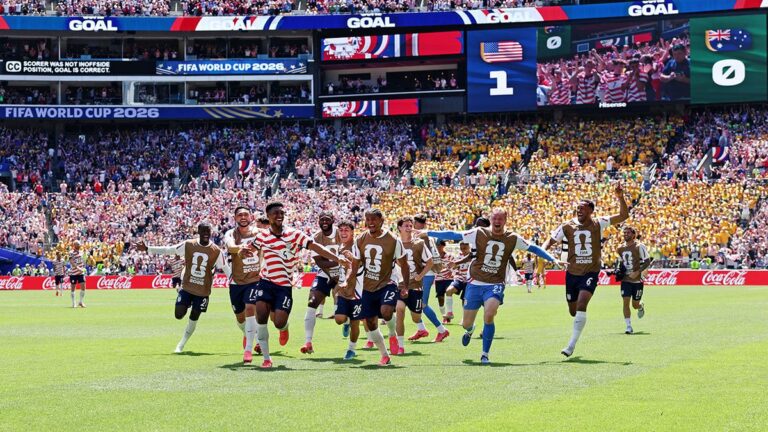 2026 World Cup: USA beat Australia 2-0, advance to round of 32; Turkey ...