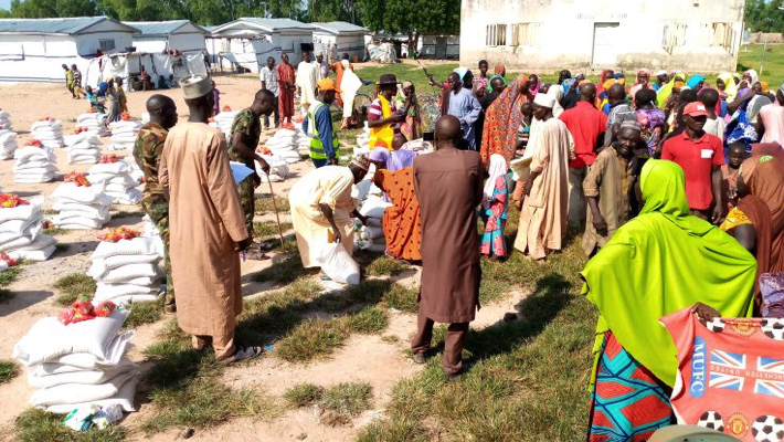 NEMA distributes food items to 3,978 IDPs in Adamawa
