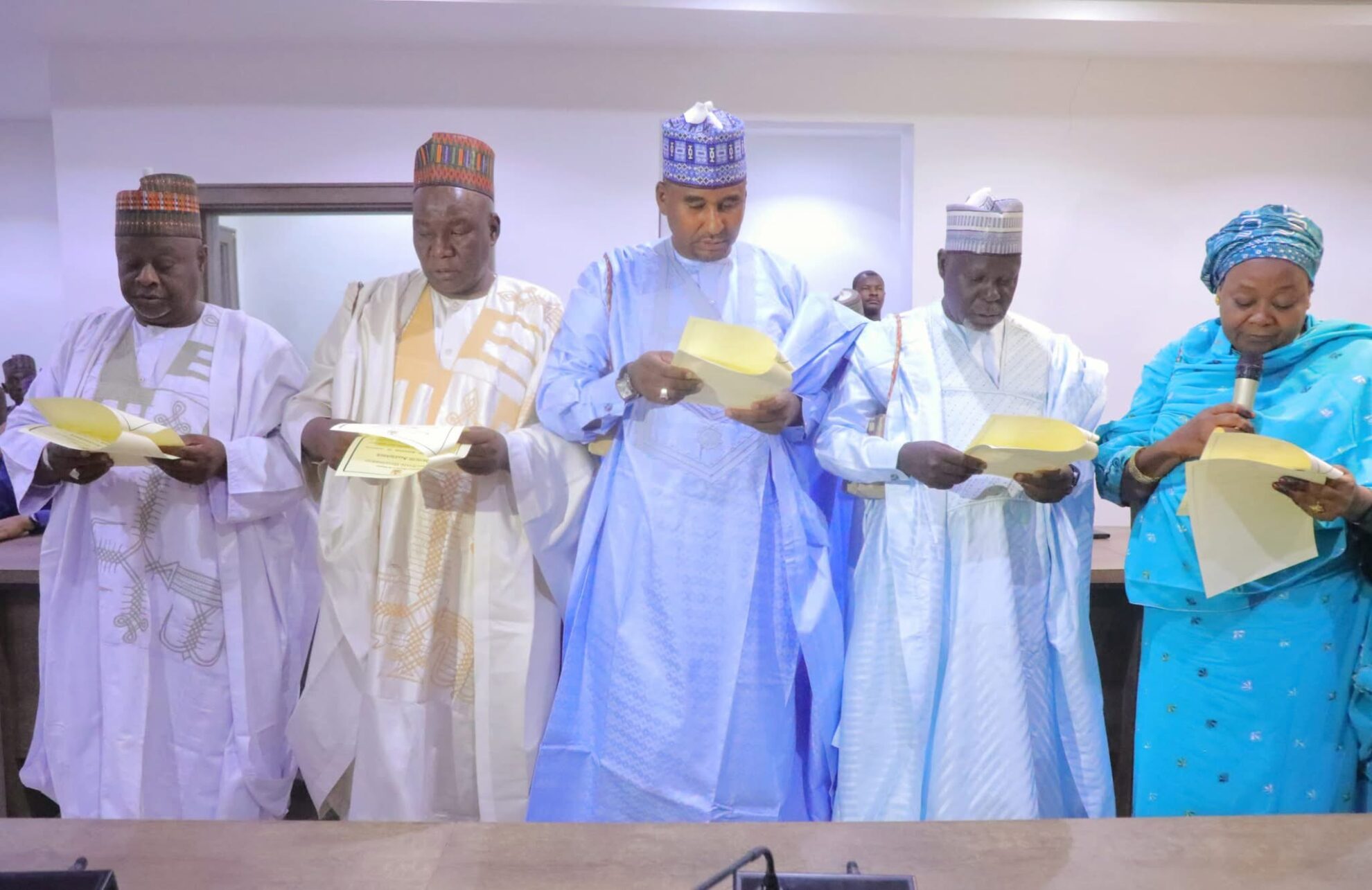 Gov. Zulum inaugurates five new permanent secretaries