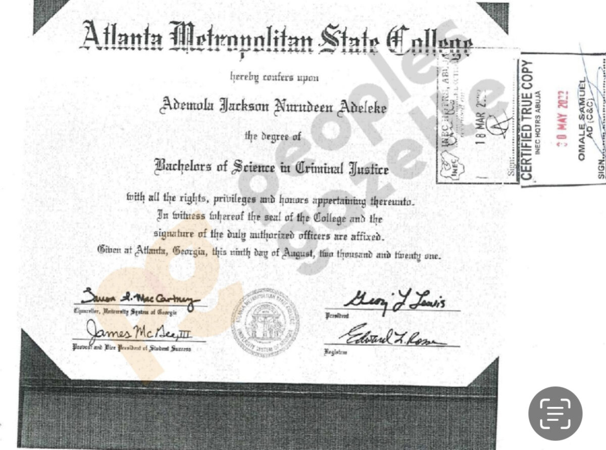 EXCLUSIVE: Adeleke’s certificates show Osun governor-elect obtained ...
