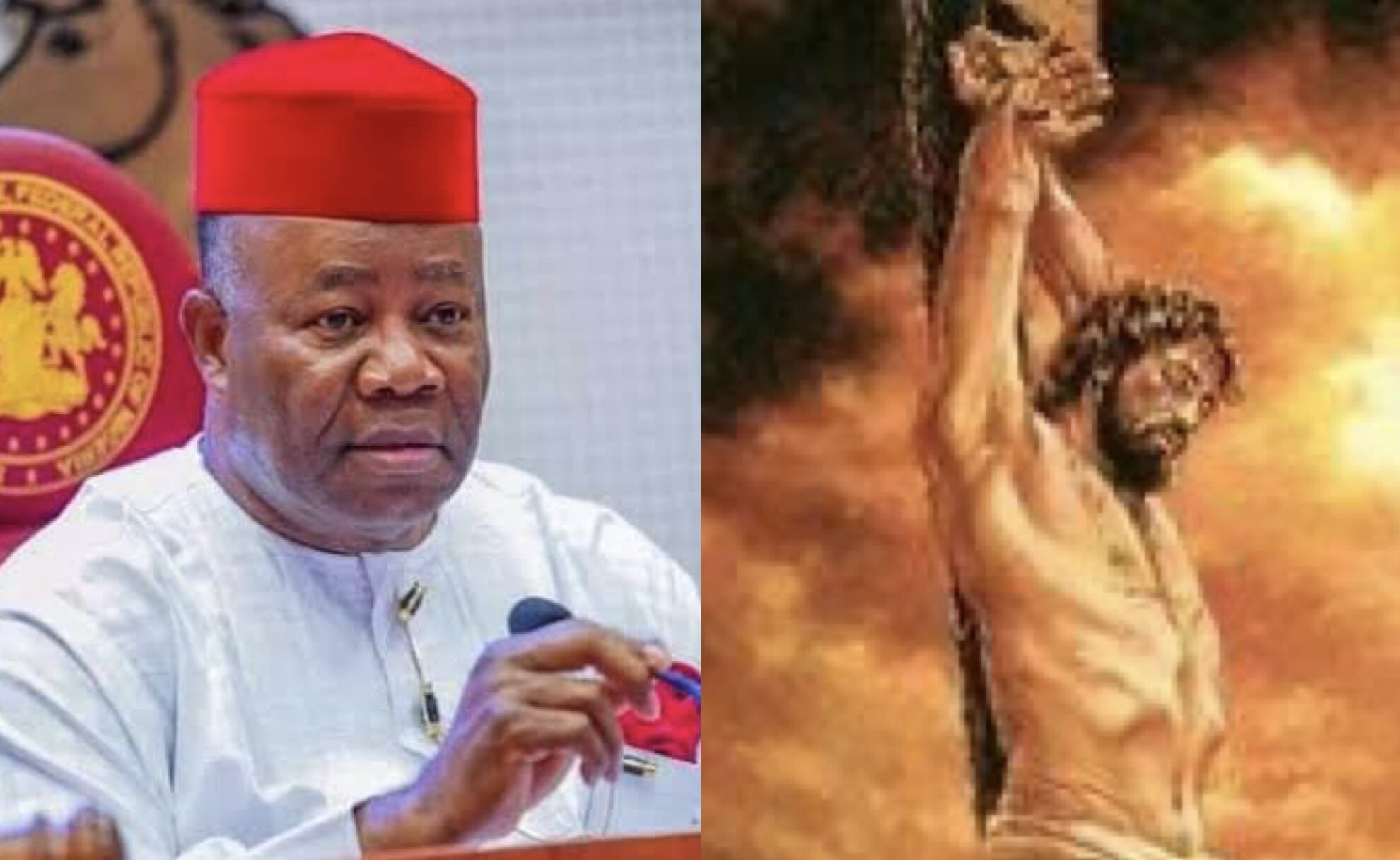 Akpabio tells Nigerians to be self- sacrificing like Jesus