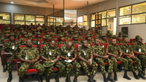 208 army officers sit promotion examination