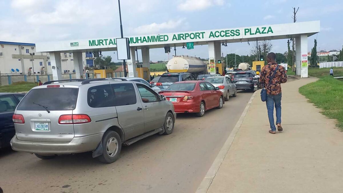 FAAN MD inspects rollout of hybrid payment system at Lagos airport tollgate