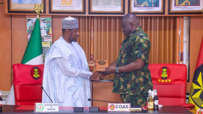 Governor Radda hails army’s efforts in tackling insecurity in Katsina