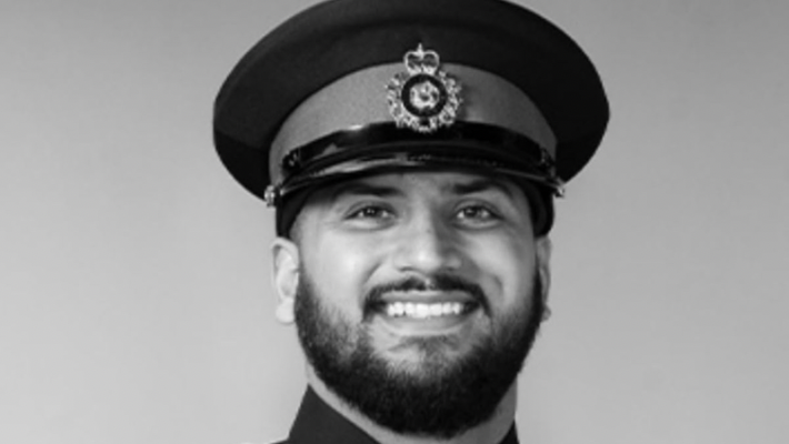 Mental health patient crushes Canadian police officer Tarun Bali to ...