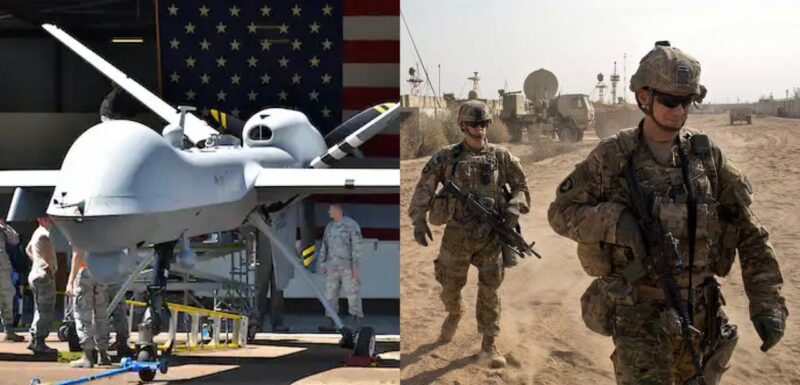 Armed drones shot down near U.S. military base in Iraq