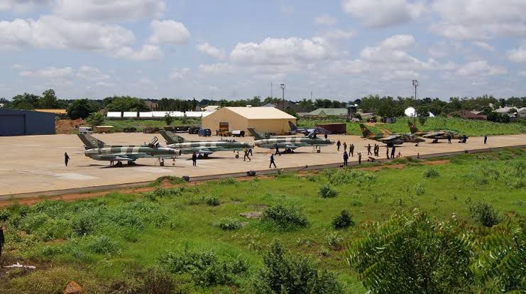 Nigerian air force chief alerts airmen to protect military bases ...