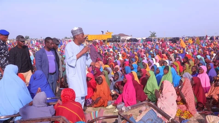 Pest Invasion: Governor Zulum distributes food, cash to 53,000 families ...