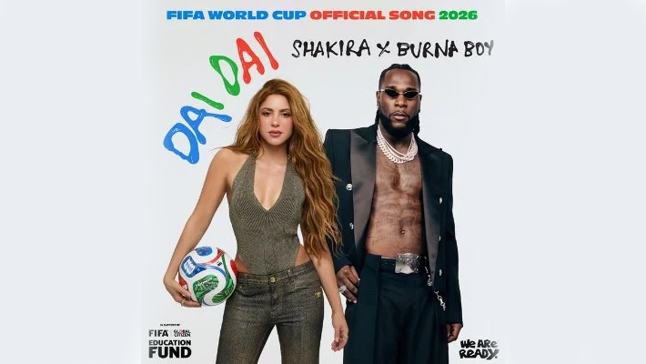Shakira, Burna Boy release official FIFA World Cup song ‘Dai Dai’, hail ...